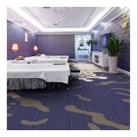 China Cost Effective Wall To Wall Nylon Printed Carpet With Flame Resistance for sale
