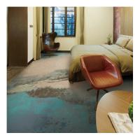 China Simple Design Nordic Style 100% Nylon Printed Carpet With Action Backing for sale