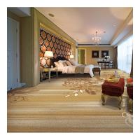 China Wool Carpet Yellow Bedroom Carpet Printed Dye Custom Design for sale