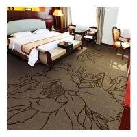 China Wool Carpet Yellow Bedroom Carpet Printed Dye Custom Design for sale