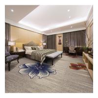 China Comfort Living Room Floor Printed Wool Carpet Rug For Home for sale
