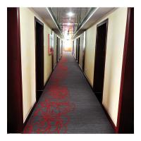 China Corridor Carpet Nylon Printed Carpet Custom Design Stain Resistant for sale
