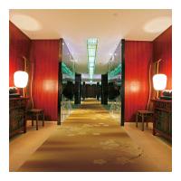 China Corridor Carpet Nylon Printed Carpet Custom Design Stain Resistant for sale