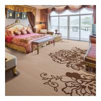 China Comfort Living Room Floor Printed Wool Carpet Rug For Home for sale