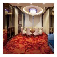 China Wall To Wall Auditorium Nylon Printed Carpet With Stain Resistant for sale