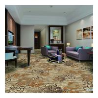 China Luxury Banquet Hall PP Wilton Floral Patterned Carpet Woven Carpet In Stock for sale