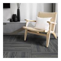 China Modern PVC Backing Backing Carpet Tiles With Bfl Flame Retardant for sale