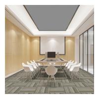 China Modern PVC Backing Backing Carpet Tiles With Bfl Flame Retardant for sale
