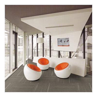 China High Grade Carpet Tiles Office Square Carpet With PVC Backing for sale