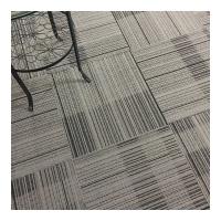 China PVC Backed Office Removable Nylon Carpet Tiles 50cm*50cm for sale