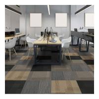 China PVC Backing Hospitality Carpet Tile Nylon Square Carpets 50cm X 50cm for sale