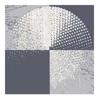 China Retro Style Printed Nylon Carpet Tiles With PU Backing For Ballroom for sale