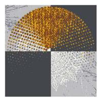 China Retro Style Printed Nylon Carpet Tiles With PU Backing For Ballroom for sale