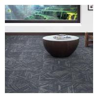 China Triangle Pattern Carpet Nylon Printed Carpet Tiles For Business for sale