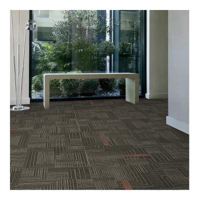 China Printing Pattern Floors Carpet Tiles With Nylon And PVC Backing for sale