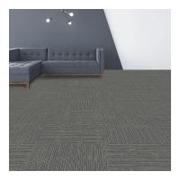 China Washable Commercial Modular Carpet With PVC Backing 20x20 Inch for sale