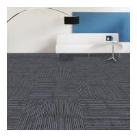 China Washable Commercial Modular Carpet With PVC Backing 20x20 Inch for sale