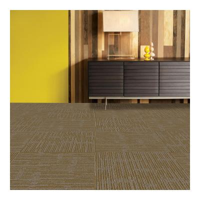 China Washable Commercial Modular Carpet With PVC Backing 20x20 Inch for sale