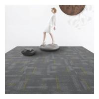 China DIY Size Grey Commercial Modular Carpet For Residential Commercial Squares Flooring Use for sale