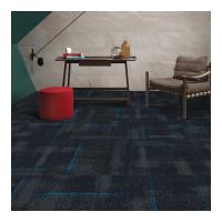 China DIY Size Grey Commercial Modular Carpet For Residential Commercial Squares Flooring Use for sale