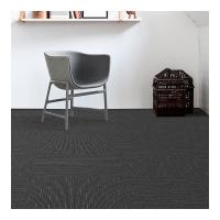 China Indoor Carpet Plain PP Carpet Tiles 20x20 Inch For Shared Space Or Home for sale