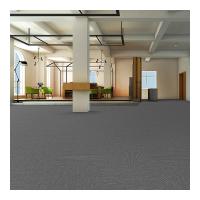 China Indoor Carpet Plain PP Carpet Tiles 20x20 Inch For Shared Space Or Home for sale