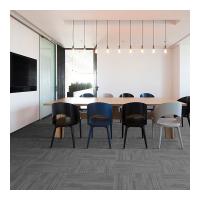 China PVC Backing Commercial Modular Carpet Tile Anti-Silp 6mm Pile Height for sale