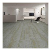 China Rectangle Nylon Carpet Tiles Modular Mat Indoor Use Only PVC Back for sale