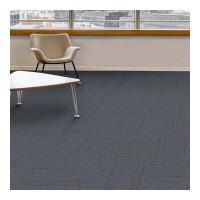 China 50x50cm Decorative Nylon Carpet Tiles PP Carpet Tiles With Bitumen Backing for sale