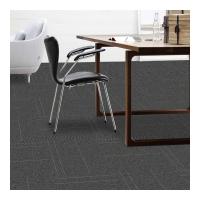 China 50x50cm Decorative Nylon Carpet Tiles PP Carpet Tiles With Bitumen Backing for sale