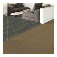China Bitumen Carpet Commercial Polypropylene Modular Carpet Tiles 5 Colors Available for sale