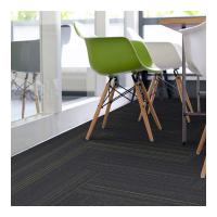 China 10x40inch Kaili Carpet Tiles Wear Warranties PVC Modular Carpet for sale
