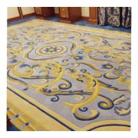 China Customized Hand Tufted Carpet 100% Wool Carpet 5.5lbs Area Rug For Hotle for sale