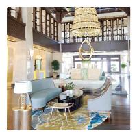 China Customized Hand Tufted Carpet 100% Wool Carpet 5.5lbs Area Rug For Hotle for sale