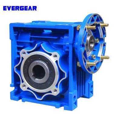 China NMRV Worm Gear Reducer with Aluminum Alloy Housing, Hardened Worm Shaft, and 0.06~22kw Power Range for sale