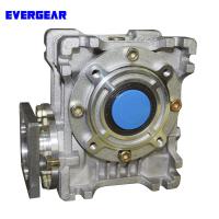 China Foot Mounting RV Worm Gearbox Aluminum Worm Gear Motor Aluminum Construction Durable And Lightweight Suitable Automation for sale
