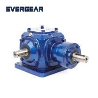 China EZ Series Spiral Bevel Gearbox with Speed Reduction Ratio 2:1 to 5:1, Output Torque up to 5700Nm, and Low Noise and Vibration for sale