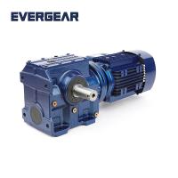 China ES series helical worm gear motor for sale