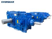 China EB Series 90 Degree Right Angle Bevel Helical Gearbox with 4KW-4823KW Power Range and Modular Design for Industrial Gear Drive for sale