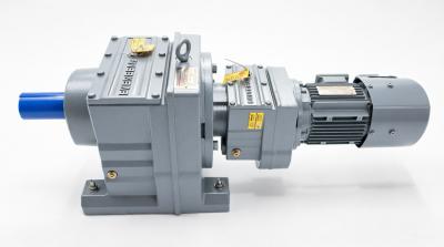 China Heavy Duty Inline Helical Gearmotor Featuring Precision Machined Gears and High Load Capacity for Steel Mills and Foundries for sale