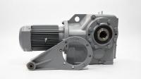 China Output Torque Up To 1500 Nm Helical Bevel Gear Motor Foot Mounted Flange Mounted Industrial Power Transmission Solution for sale