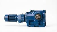 China Output Torque Up To 1500 Nm Helical Bevel Gear Motor Foot Mounted Flange Mounted Industrial Power Transmission Solution for sale