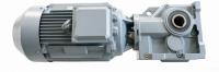 China Foot Mounted Helical Bevel Gear Motor Constructed With Cast Iron And 20CrMnTi And Efficiency Up To 95 Percent For Operation for sale