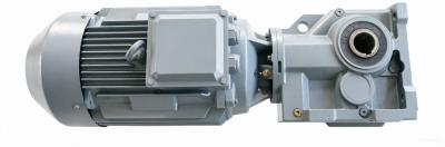 China Foot Mounted Helical Bevel Gear Motor Constructed With Cast Iron And 20CrMnTi And Efficiency Up To 95 Percent For Operation for sale
