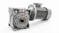 China Operating temperature range minus 20 degrees Celsius to 80 degrees Celsius Aluminum Worm Gear Reducer RV Worm Gearbox designed for torque transmission for sale