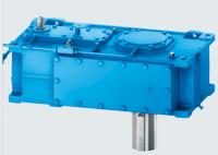 China Industrial Gear Drive helical gear parallel shaft gearbox with solid output shaft for heavy duty power transmission applications for sale