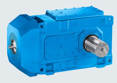 China EB.SH Series helical bevel right angle shaft industrial gearbox with output solid shaft for sale