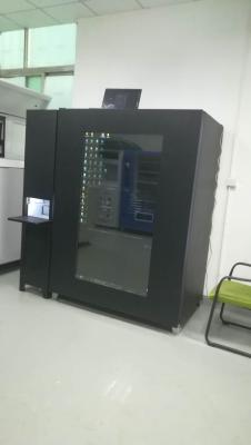 China VM-3002 Smart Hot Food Vending Machine with 200-Box Capacity and 65-Inch Touch Screen for sale