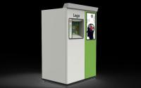 China RVM-3132 QR Code Reverse Vending Machine 120L Capacity with 21.5