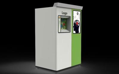 China RVM-3132 QR Code Reverse Vending Machine 120L Capacity with 21.5